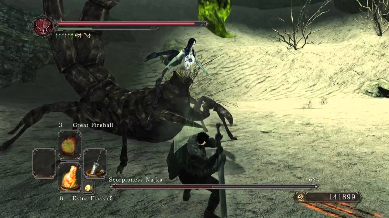 Lady Guts NG+ Scorpioness Najka - YouTube