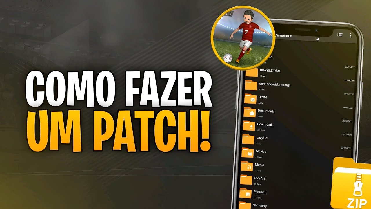 COMO FAZER UM PATCH PARA PRO LEAGUE SOCCER (TUTORIAL) - YouTube