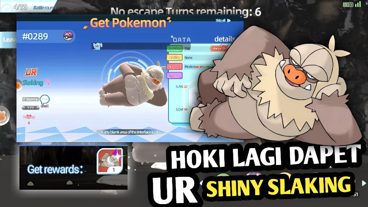 🔥🔥🔥Hoki Lagi 😁Main Tera Raid Battle dapet SHINY SLAKING || ELF Explorer - YouTube