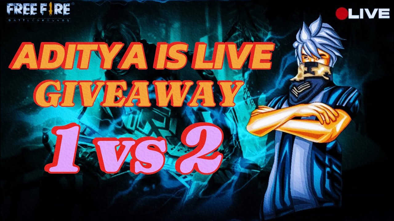 ADITYA FF IS LIVE 🔴 WELCOME GIVEAWAY - YouTube