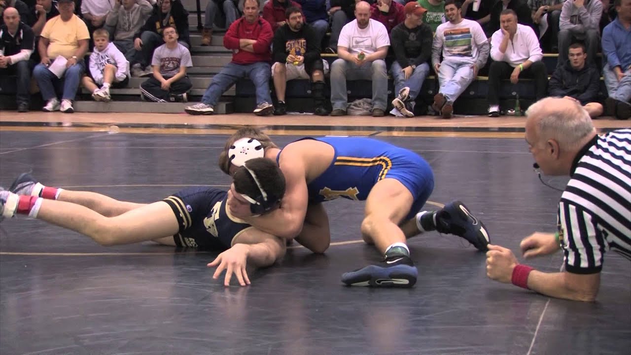 Connor Schram 2012 Canon McMillan Wrestling Highlights - YouTube