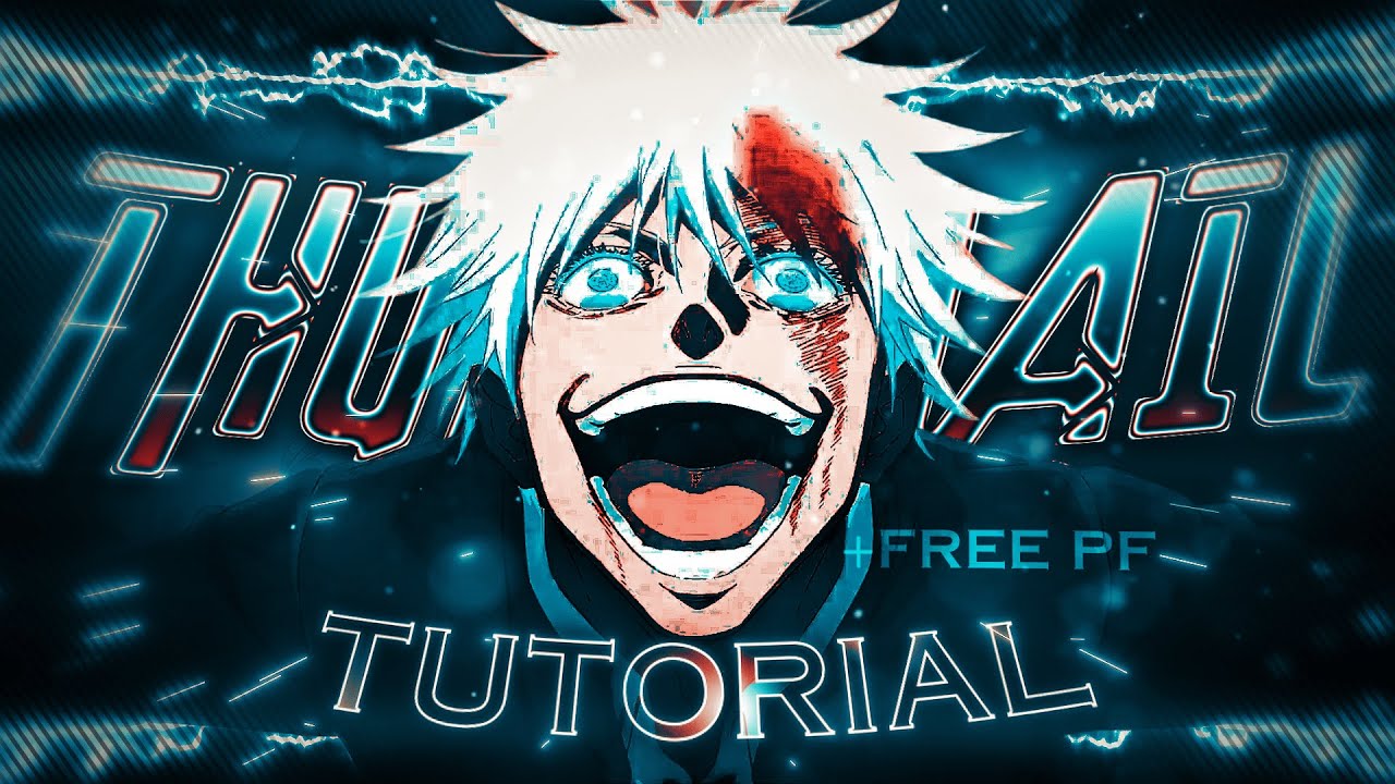 How to make Thumbnail Like @GOJO | Thumbnail Tutorial !! +FREE PROJECT ...