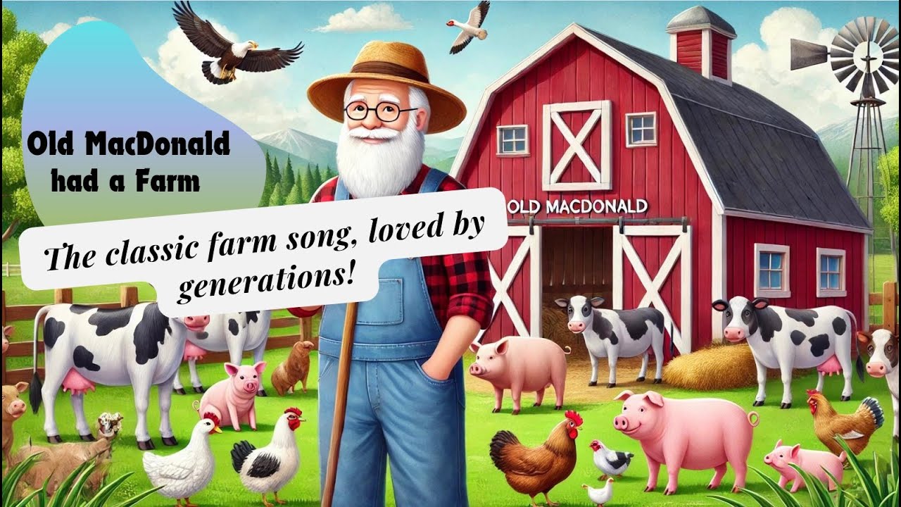 Old MacDonald I Nursery Rhymes & Kids Song I E-I-E-I-O - YouTube