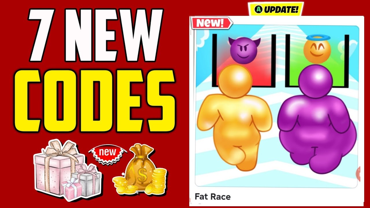 💫 UPDATE ⚡ NEW ⚡ Fat Race CODES IN MAY 2025 - ROBLOX Fat Race CODES ...
