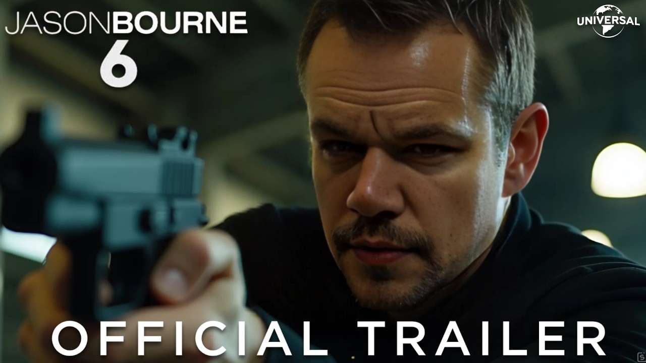 Jason Born 6 (2025) - First Trailer | Matt Damon | Universal Pictures ...