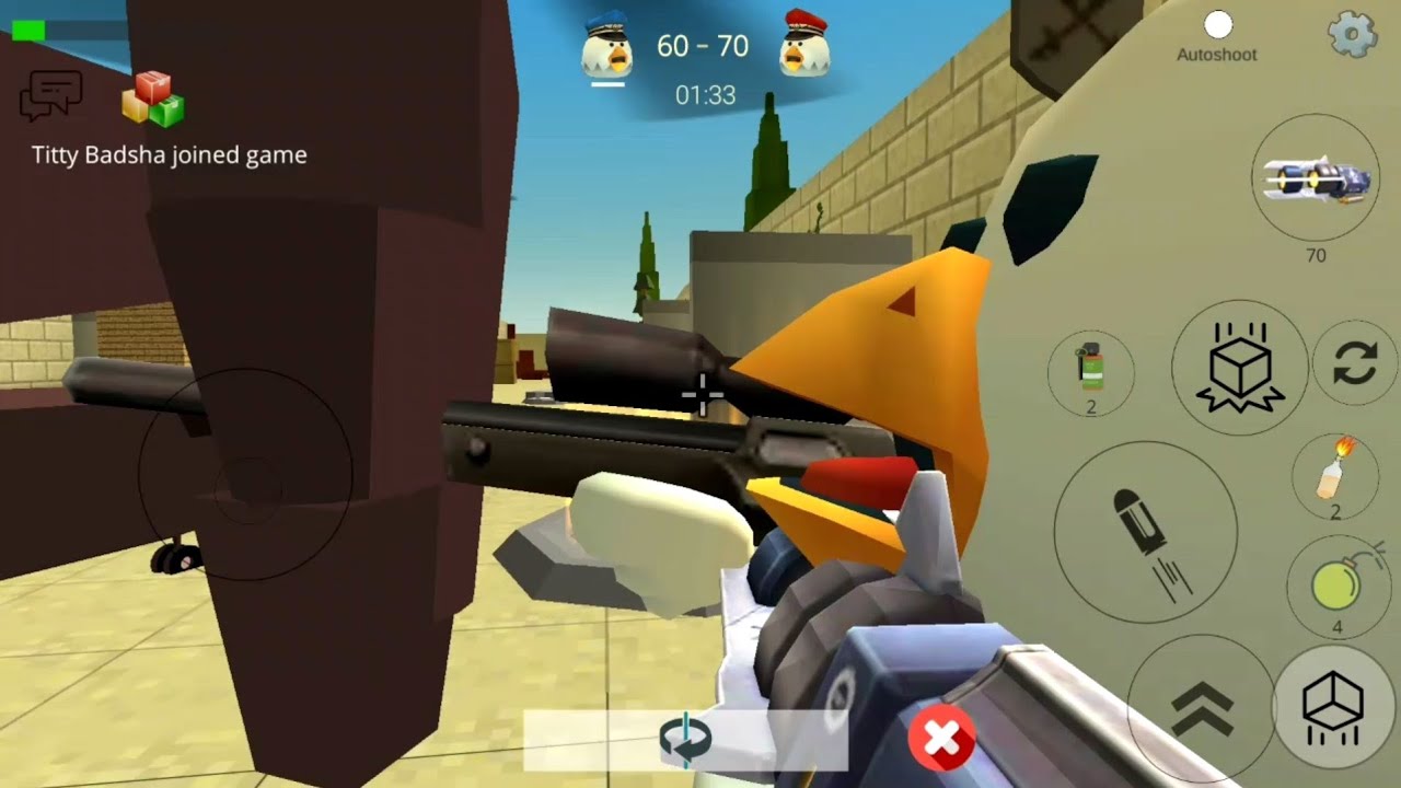 CHICKEN GUN GAME LIVE GAMEPLAY - YouTube