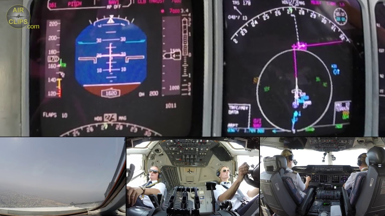 Cockpit Instruments Close-Up! Powerful MD-11F Mumbai Takeoff! Inge of ...