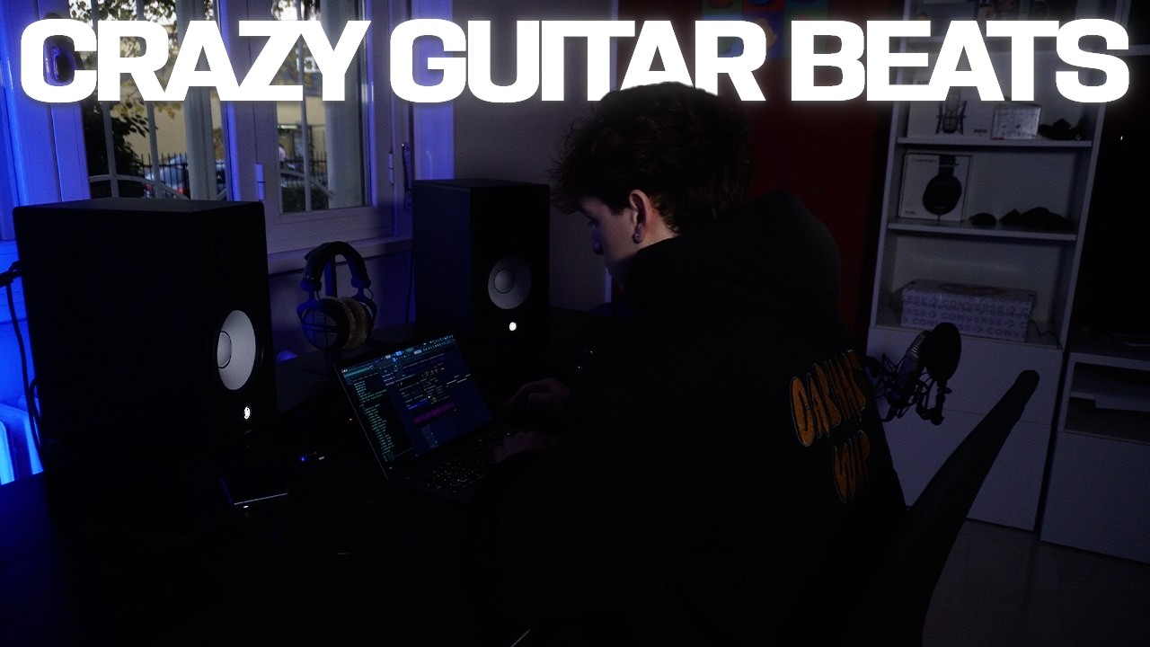 Making 2 CRAZY Guitar Beats in 10 Minutes - YouTube