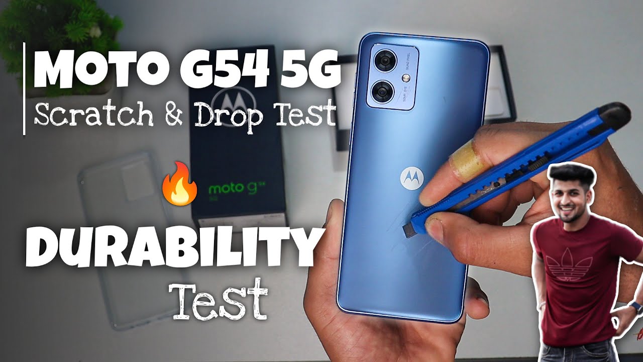 Moto G54 5G Durability Test | Scratch & Drop Test - YouTube