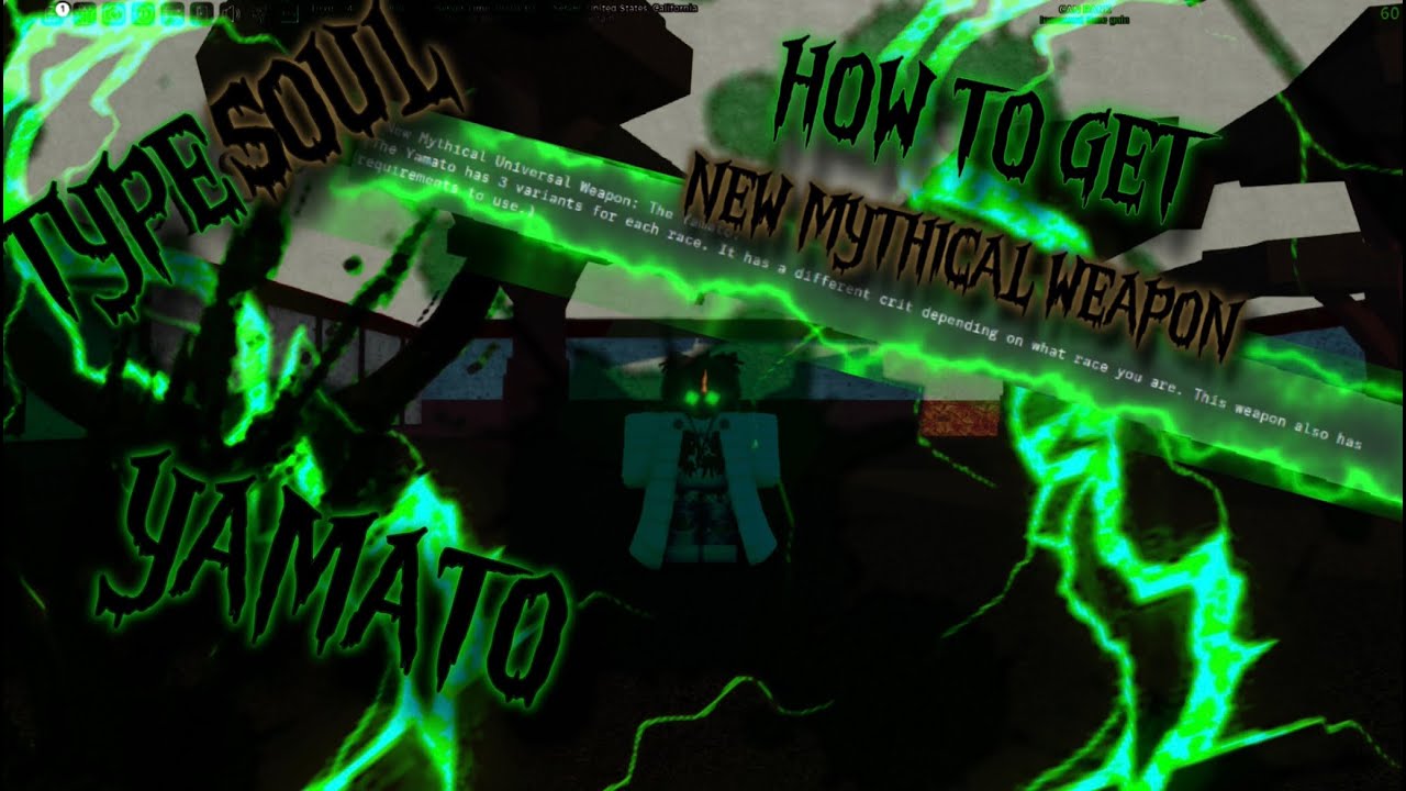 [Type Soul] How To Get The New Yamato Weapon In Type Soul... - YouTube