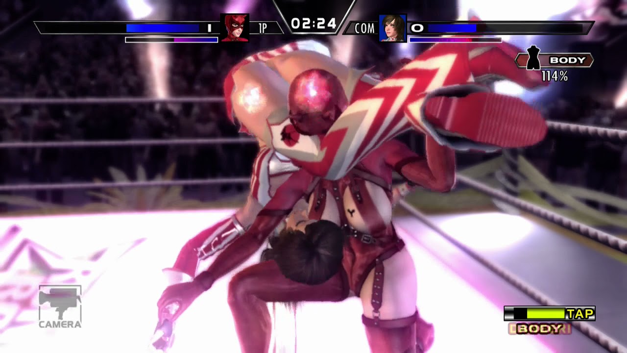 Rumble Roses XX championship: Evil Rose vs Reiko Hinomoto - YouTube