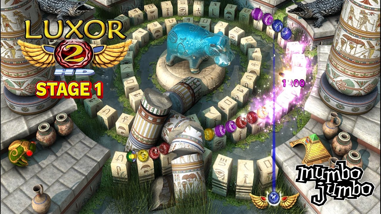 Luxor 2 HD Level 1 - YouTube