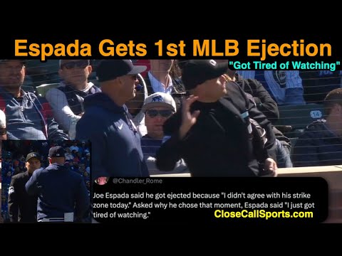 E28 - Joe Espada Ejected Because He "Got Tired of Watching" 3 Outs ...