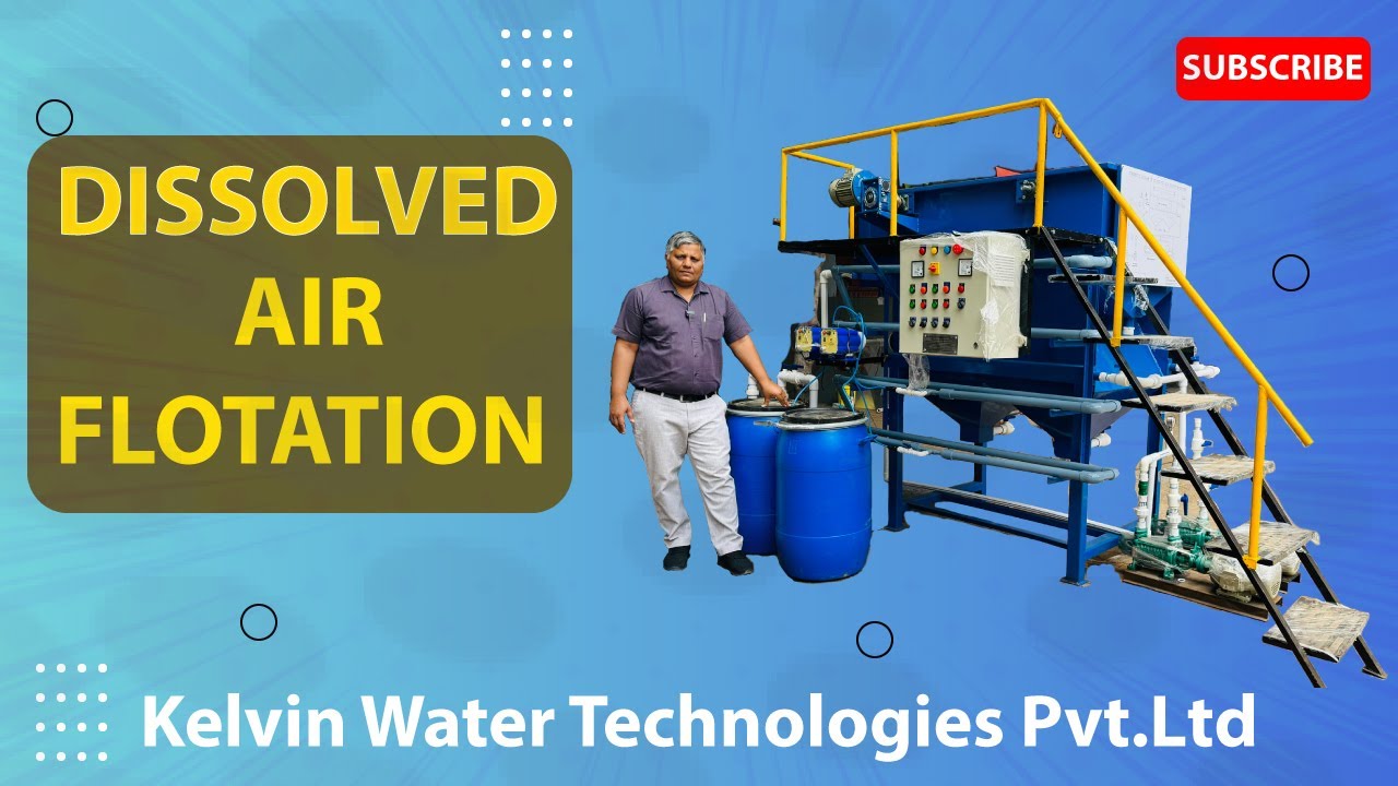 Dissolved Air Floatation | Wastewater Treatment Plant | STP-ETP-CETP ...