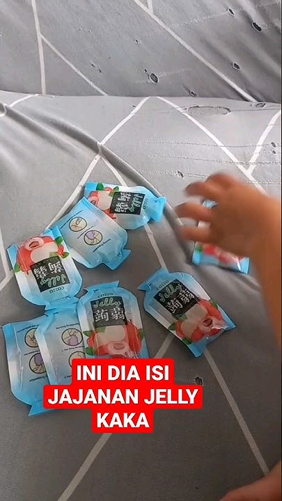 Ini dia Isi jajanan jelly kaka banyak banget #jajan #jajanananak #jelly #indomaret #shorts - YouTube