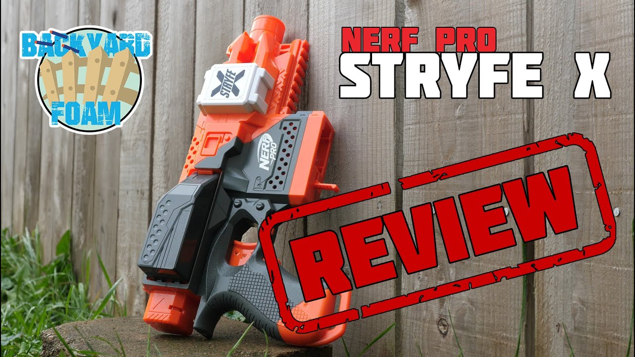 Nerf Pro Stryfe X - Review - YouTube