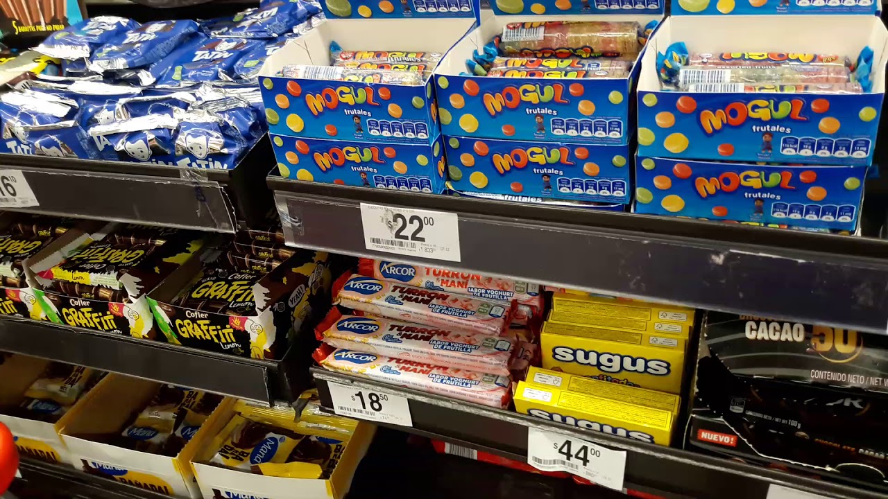 BUENOS AIRES 2019 - PART 1 OF 3 (CANDIES) (GOLOSINAS) (CARREFOUR) - YouTube