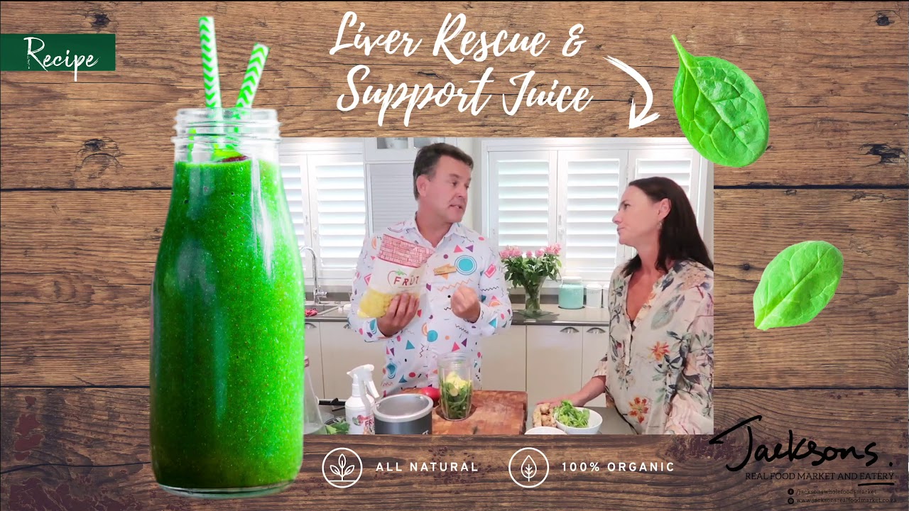 Liver rescue and support juice - YouTube