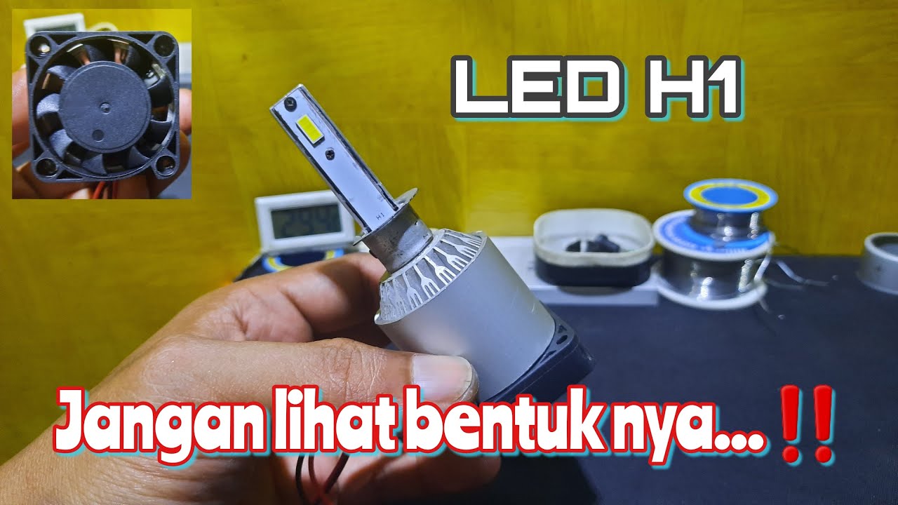 Jangan dibuang...‼️ Manfaatkan casing led H1 C6 menjadi lampu led super ...