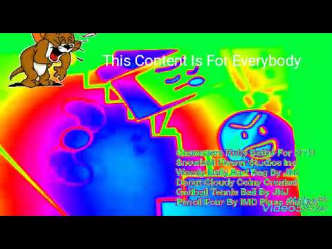 Battle For BFDI Credits On Rainbow Effect - YouTube