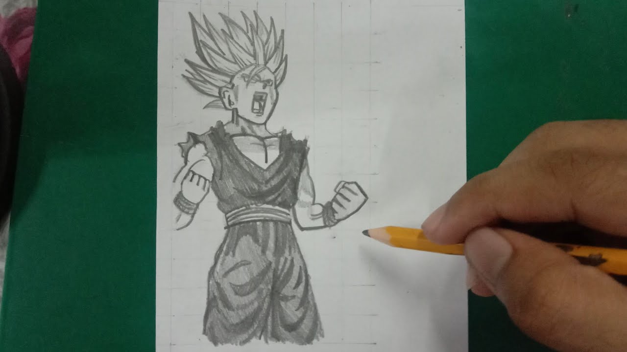 How to draw Gohan | Drawing Gohan | Dragon Ball | Anime drawing - YouTube