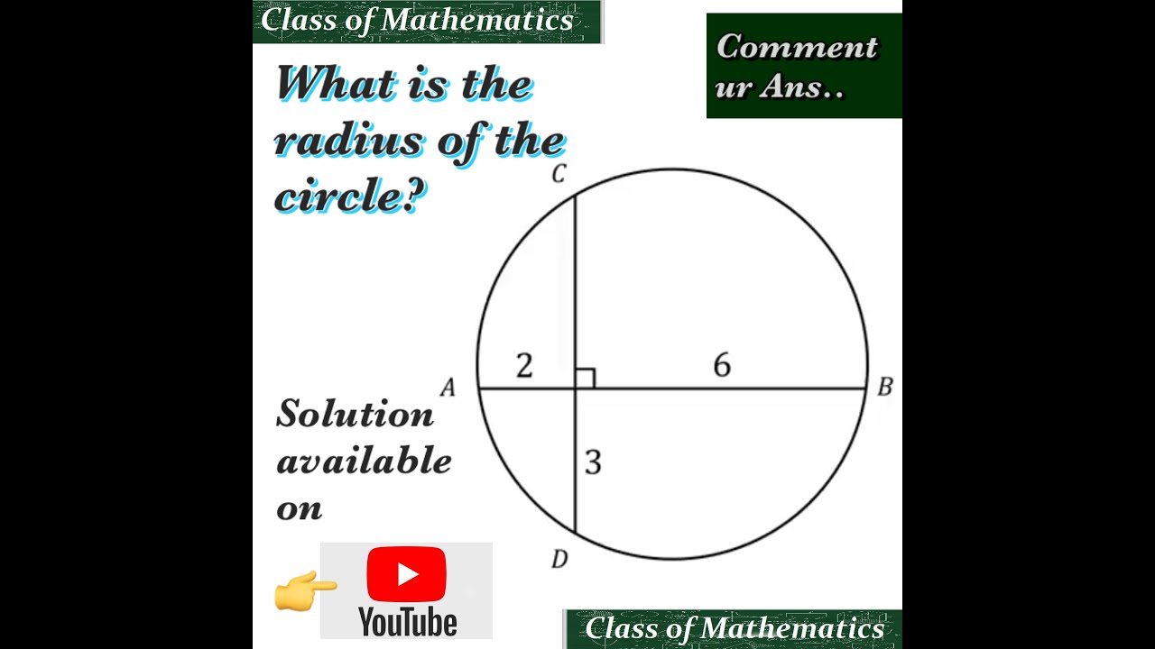 Class of Mathematics || Challenging || Interesting || Circular Geometry ...