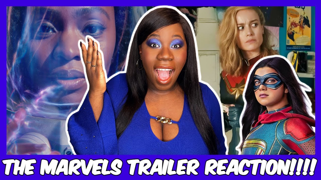 The Marvels Teaser Trailer REACTION! - We're Having FUN I See! - YouTube