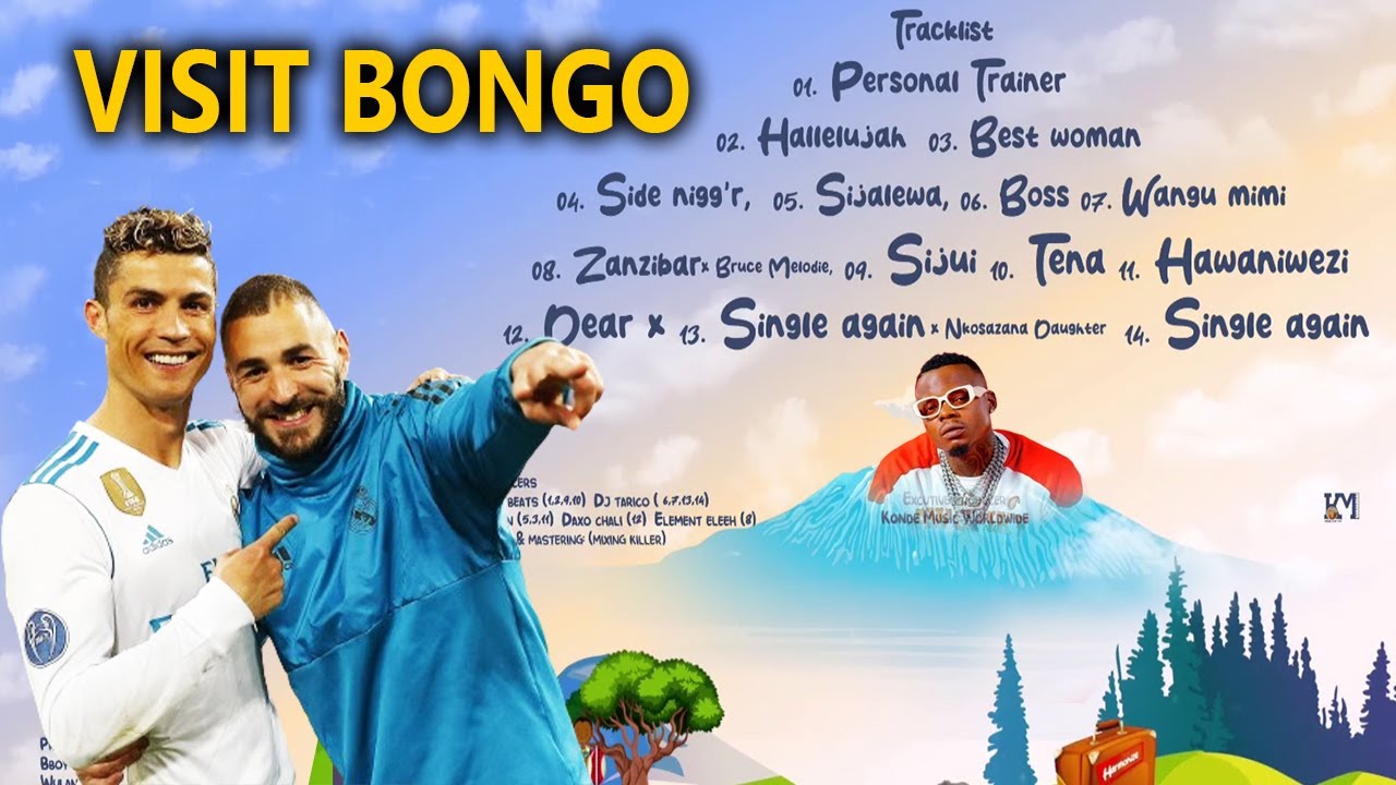 VISIT BONGO YA HARMONIZE YAWAFIKIA RONALDO NA KARIM BENZEMA// WAICHEZA ...