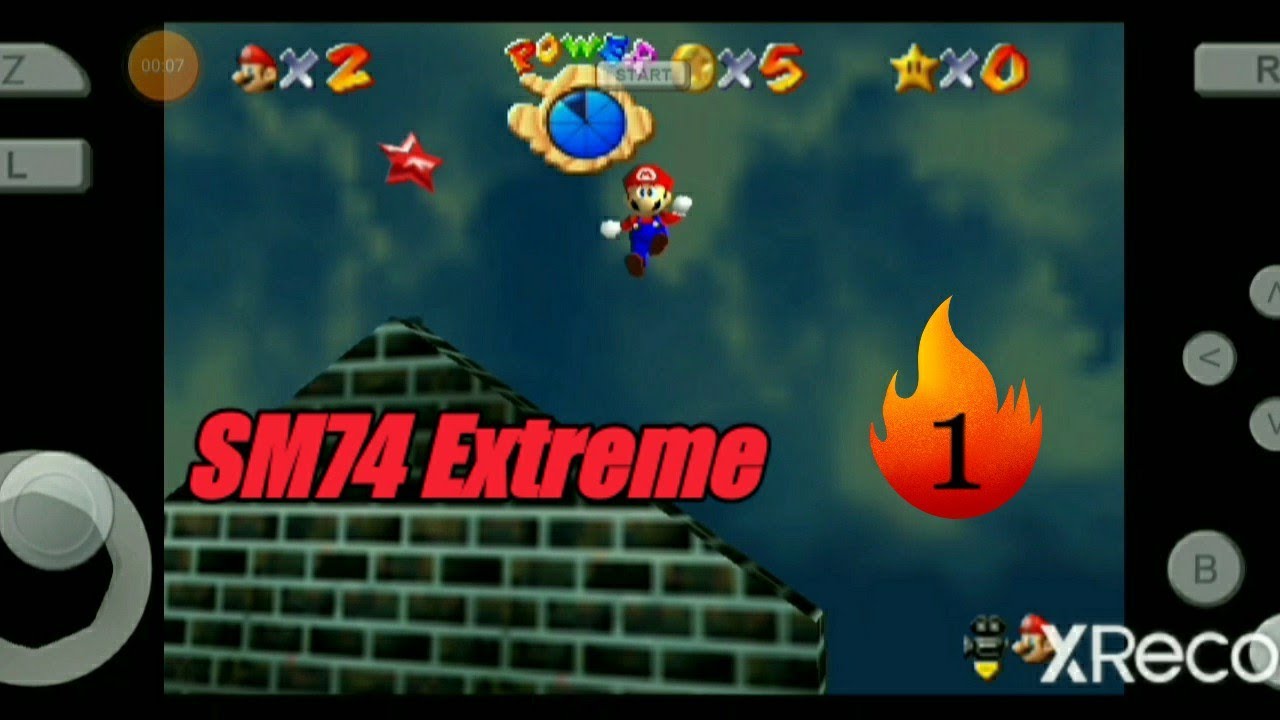 Super Mario 74 Extreme Part 1 Harter Anfang - YouTube