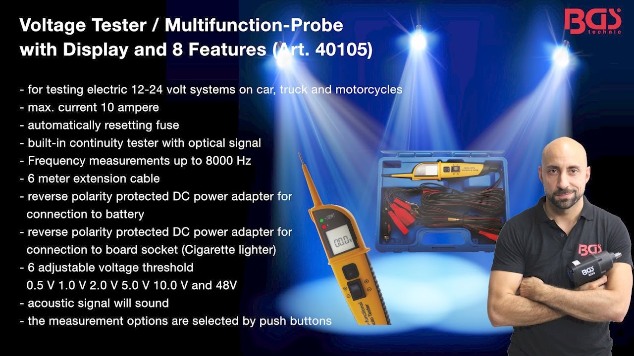 Tutorial: Voltage Tester / Multifunction-Probe with Display and 8 ...