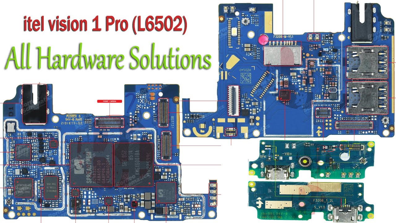 itel Vision 1 Pro (L6502) All Hardware Solutions | itel (L6502) Display ...