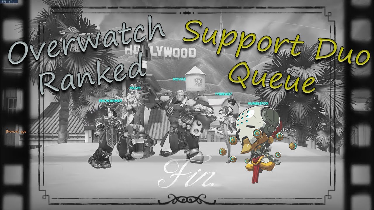 Overwatch Ranked Duo Support Queue #5 - YouTube