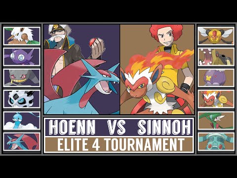 Quarterfinal: HOENN vs SINNOH | Elite 4 Pokémon Tag Team Tournament [Battle #2]