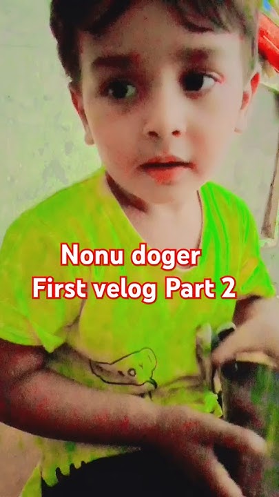 Nonu Doger first velog part 2 #funny #youtubeshort #trending #shorts - YouTube