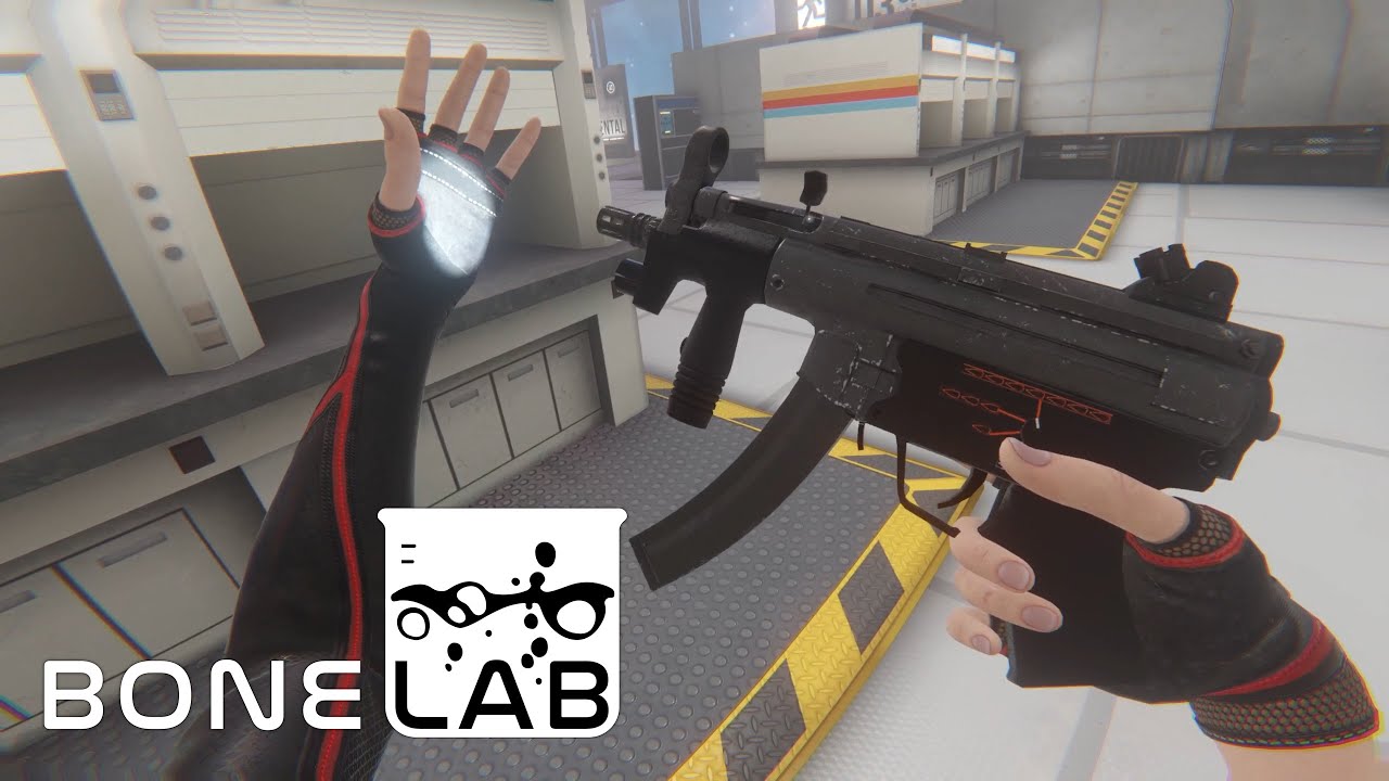 BONELAB - HOW TO UNLOCK MP5K FLASHLIGHT SMG - YouTube