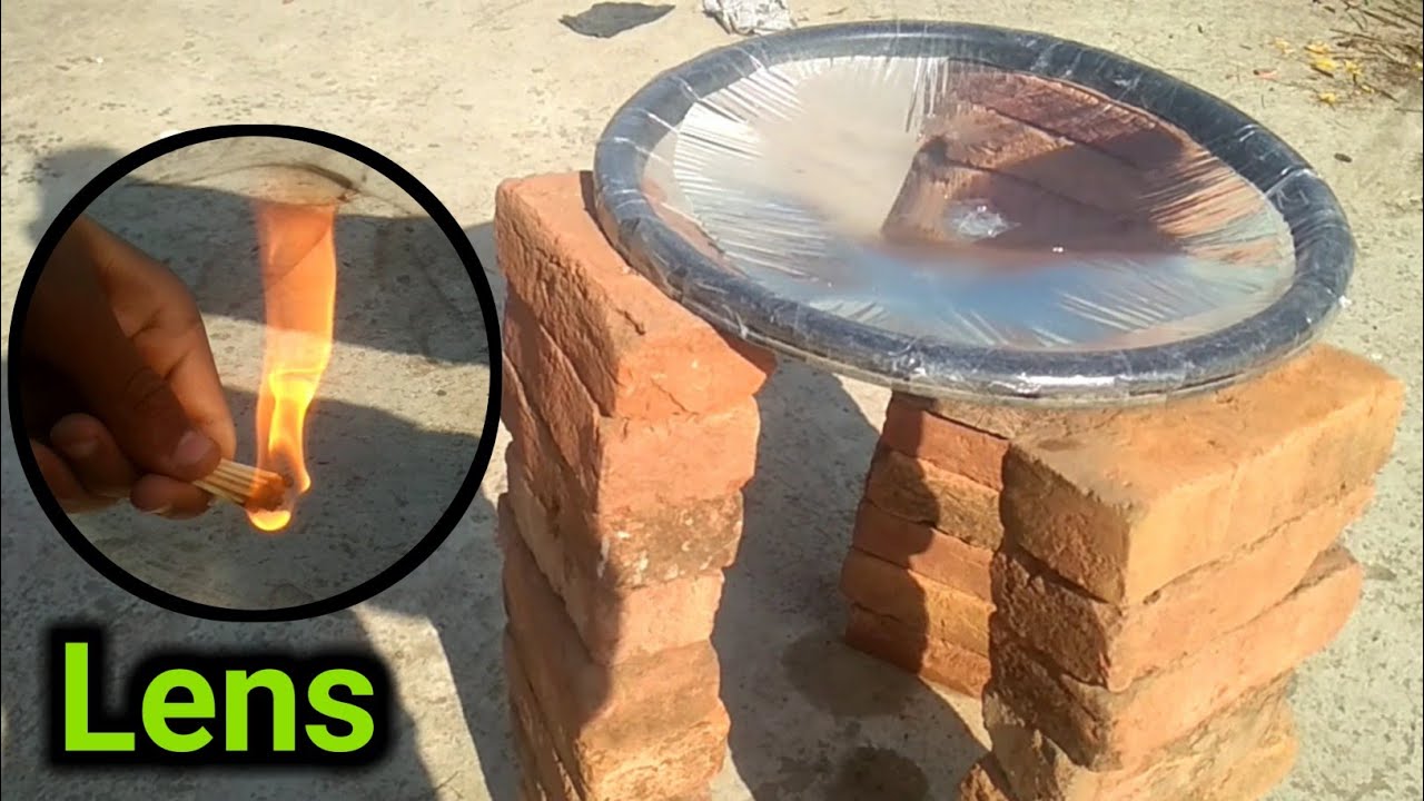We Made Big Lens | Homemade Lens |Mini Experiment| - YouTube