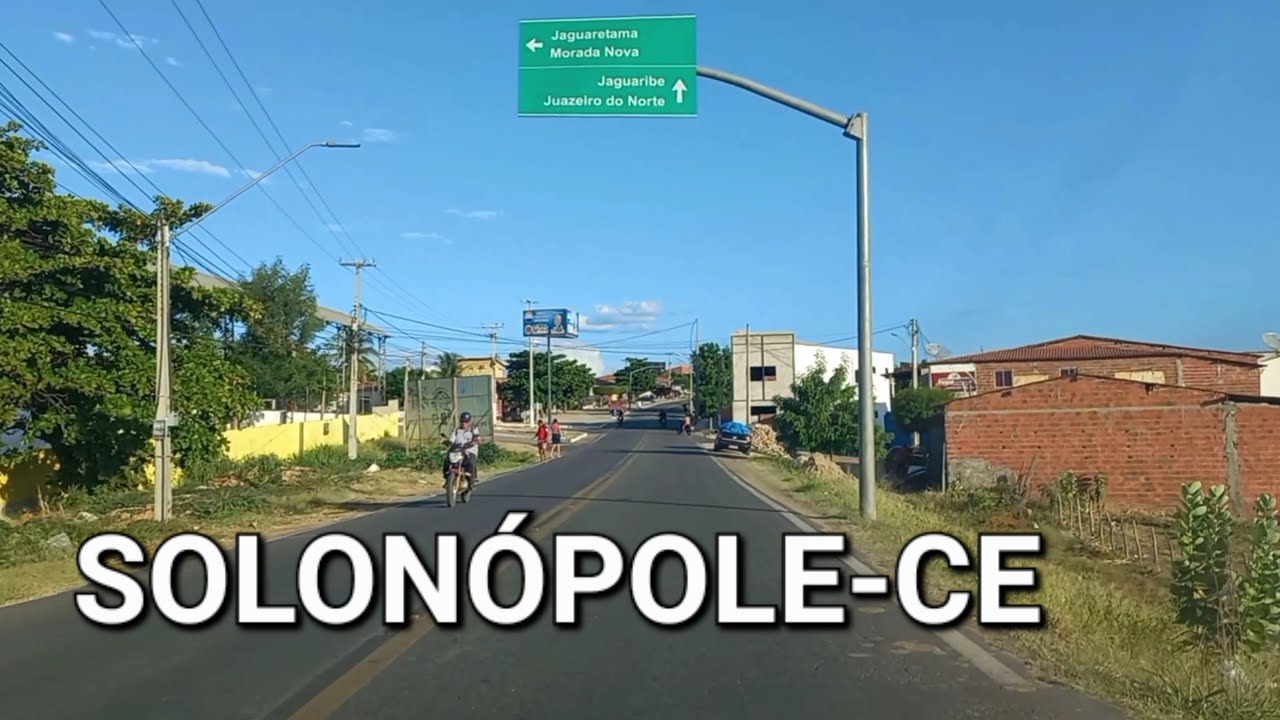 SOLONÓPOLE-CE passando pelo centro da Cidade PRIMEIRO vídeo do ano ...
