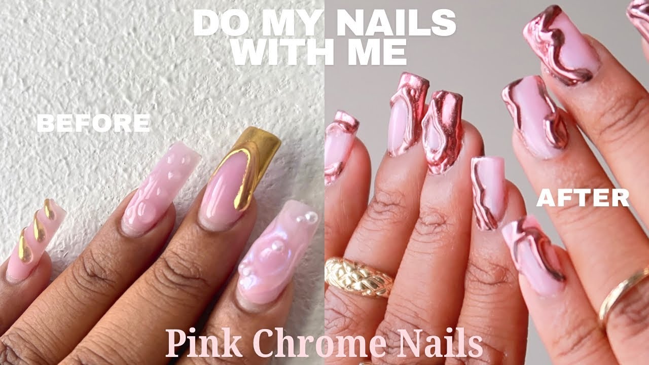 Doing My Own Acrylic Nail Fill! *first time ever* | Come Do My Nails ...