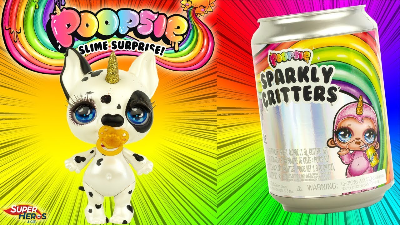 POOPSIE SPARKLY CRITTERS on a un problème avec le SLIME Jouet Licorne ...
