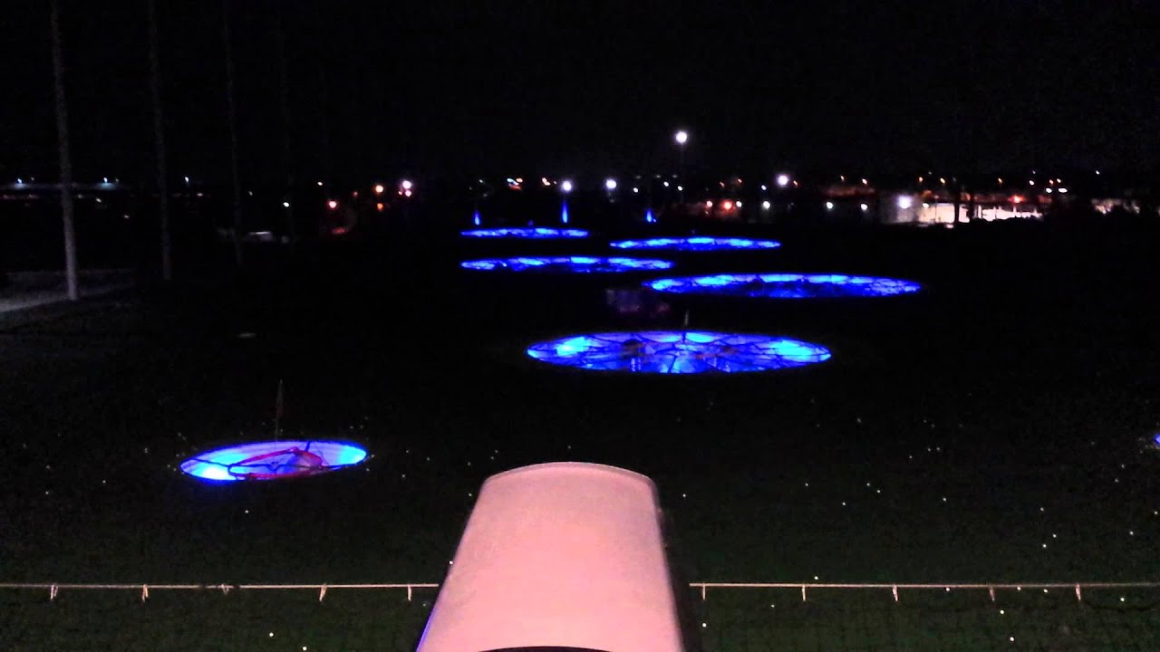 Top golf at night 2 - YouTube