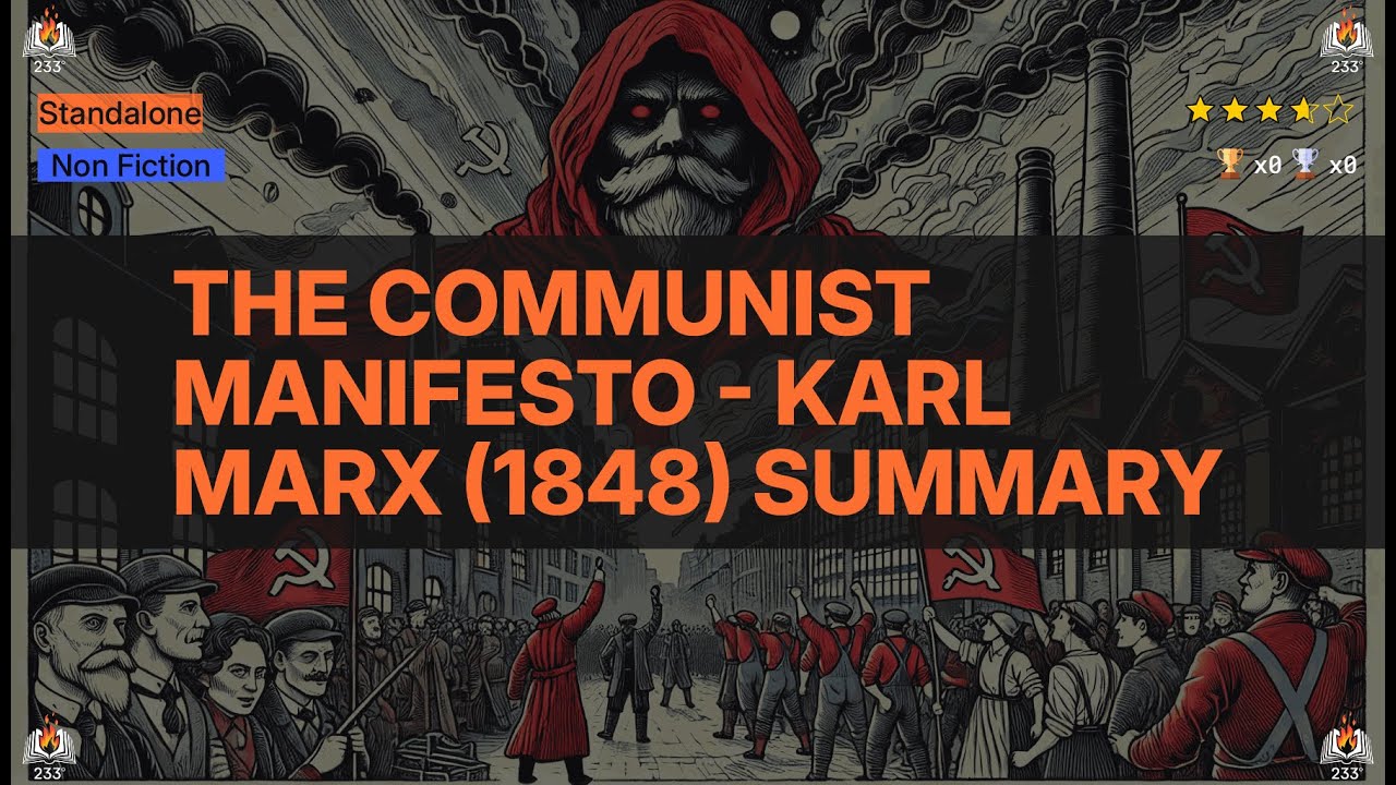 The Communist Manifesto - Karl Marx (1848) Summary - YouTube