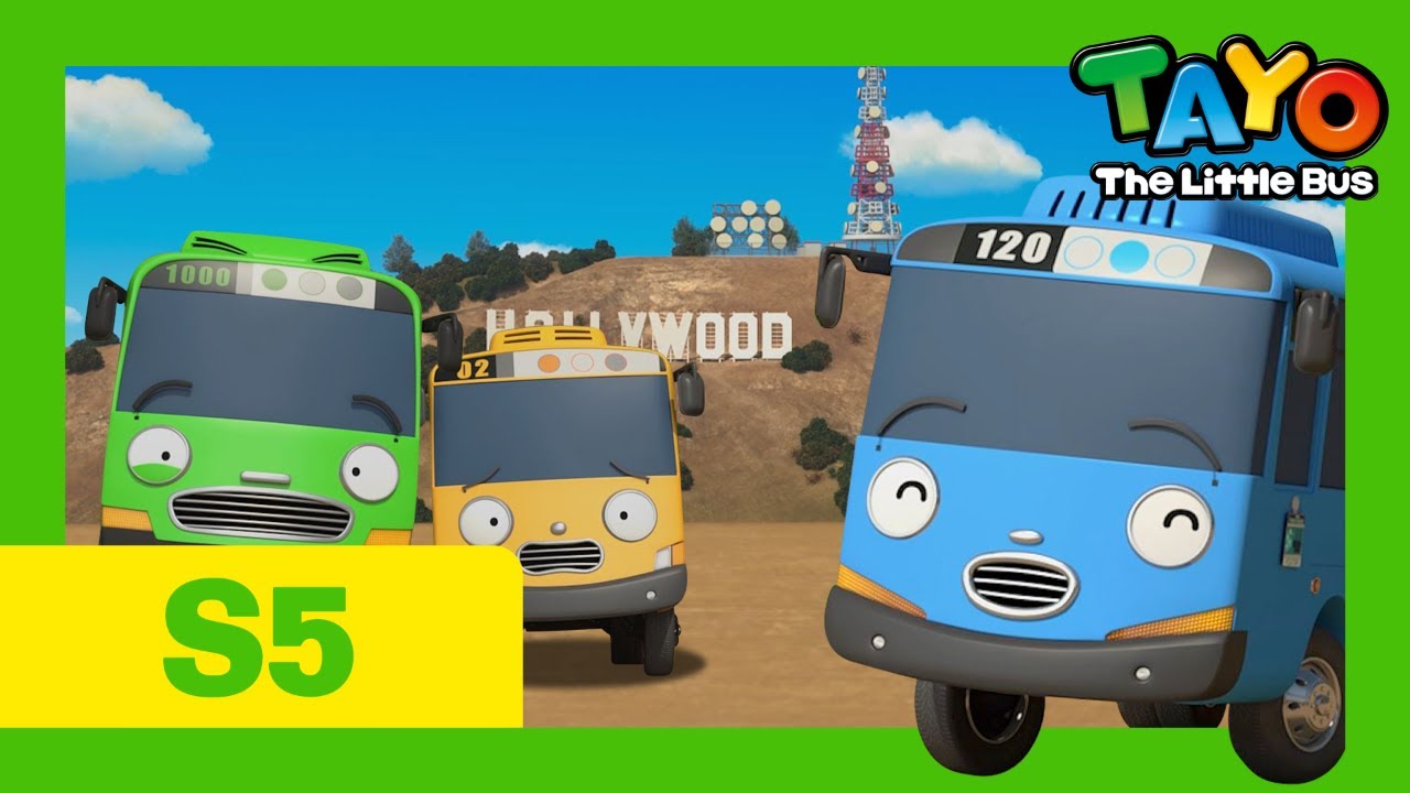 Tayo Español Serie 5 l #15 ¡Los pequeños autobuses van a América ...
