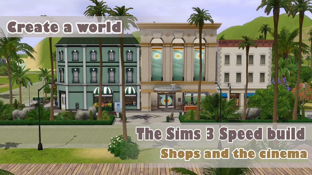 Sims 3 Shops