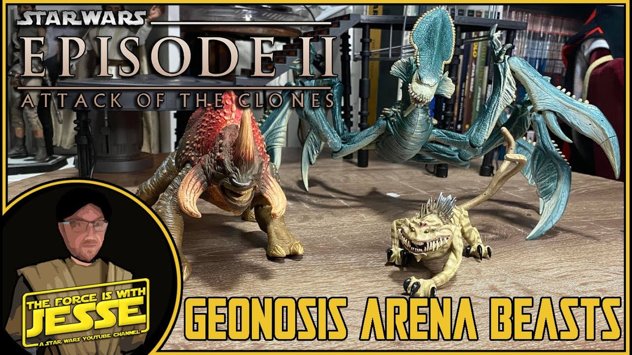 GEONOSIS ARENA BEASTS - ATTACK OF THE CLONES - YouTube
