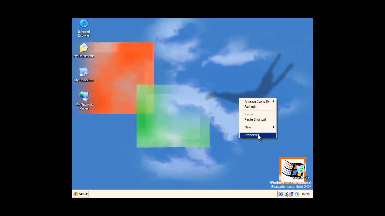 Windows Whistler build 2494: XP's older brother - YouTube