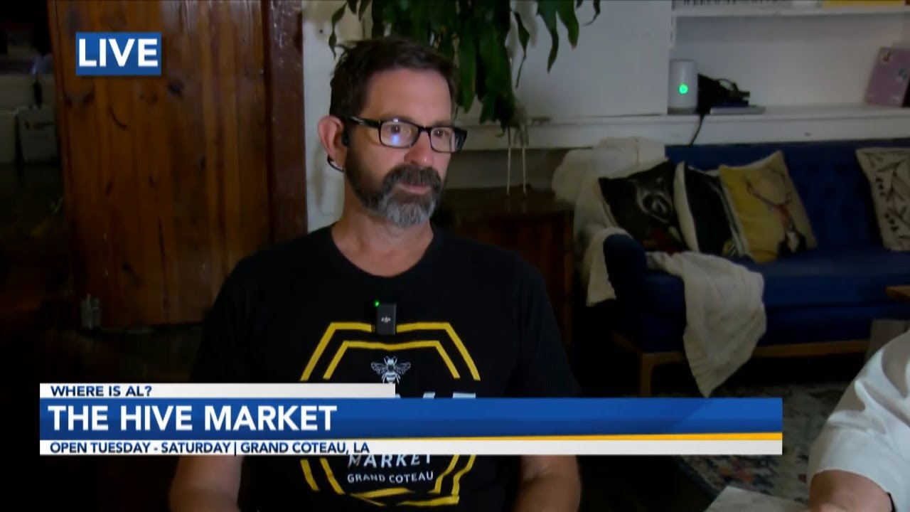 1-We're at The Hive Market in Grand Coteau with Stephen Mouton - YouTube