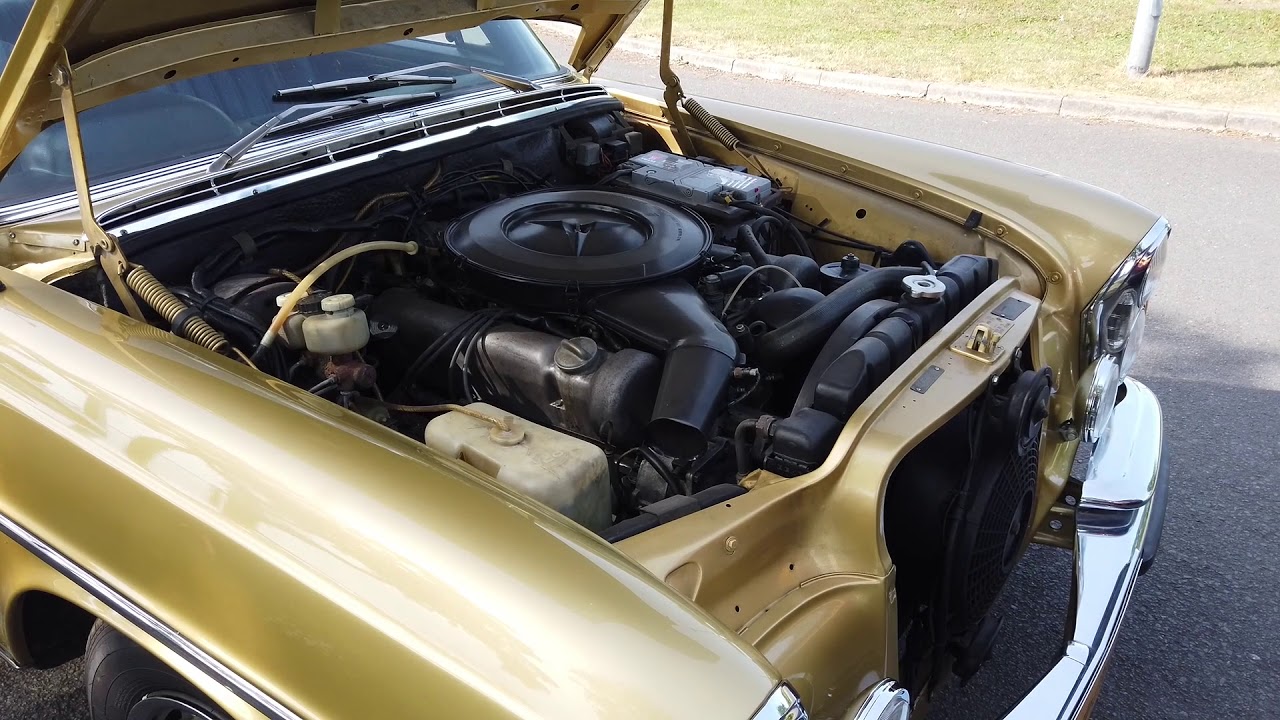Engine Review 1972 Mercedes 280 SE - YouTube