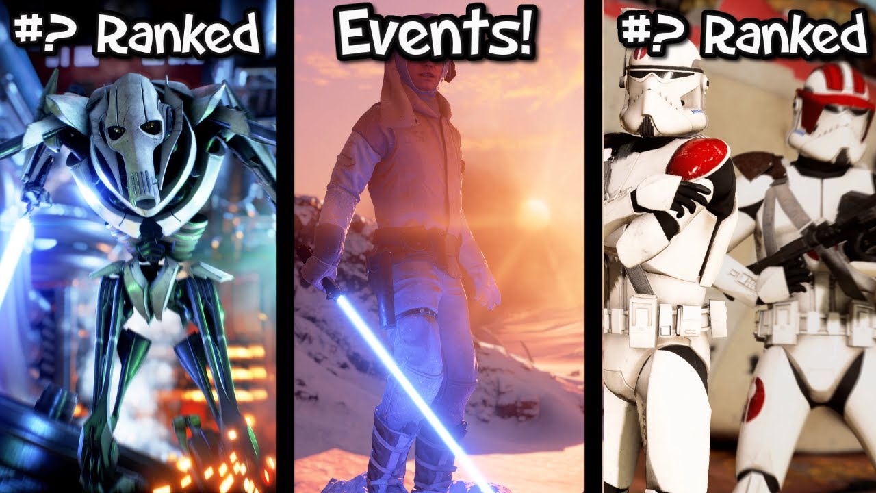 BEST! In Game Events! in Star Wars Battlefront 2 - YouTube