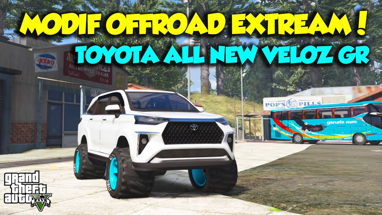 SULTAN UPIN IPIN MODIF TOYOTA ALL NEW VELOZ GR BUAT OFFROAD - GTA 5 MOD ...