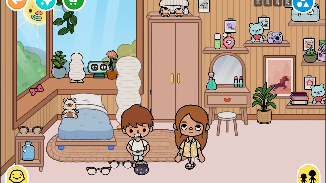 Toca Boca Part 11 | Dad Alone with Kids at Home! 😂👨‍👧‍👦 - YouTube